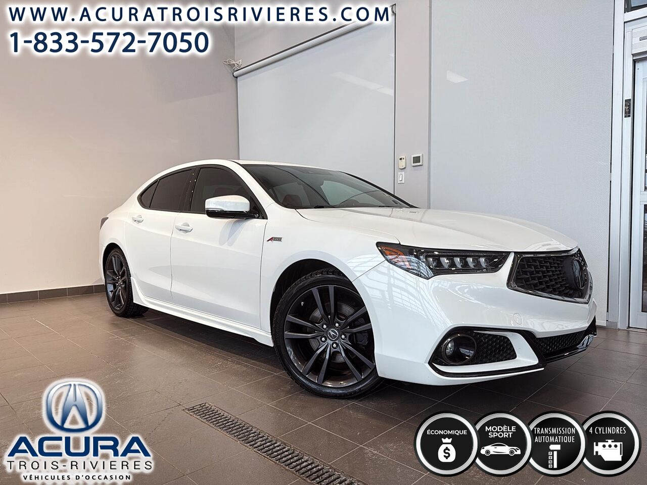 Acura TLX 2020 d'occasion à vendre à Trois-Rivières, à partir de 30 995$