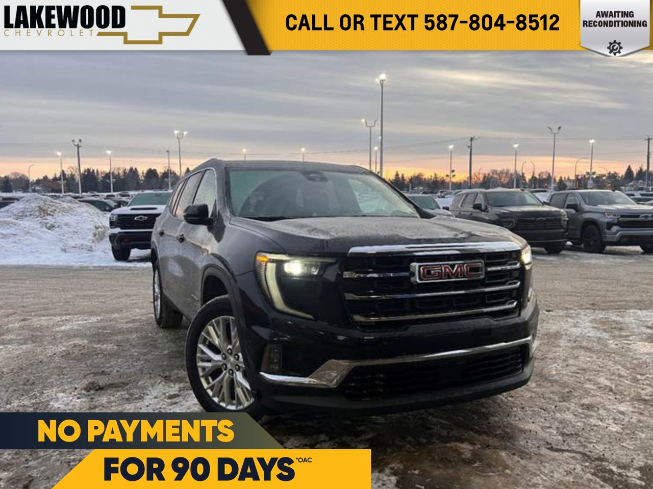 2025 GMC Acadia AWD 4dr Elevation pre-owned for sale in Sherwood Park ...